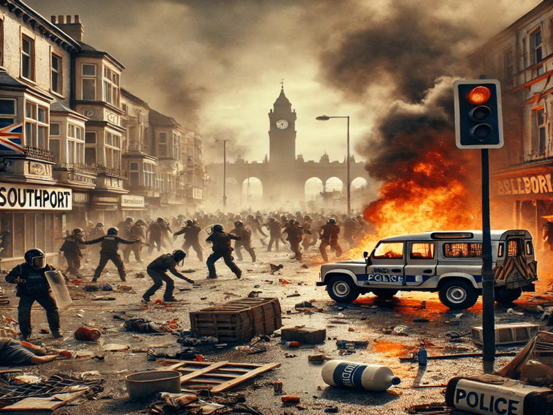 Chaos in England: Deadly Stabbing of Three Children Sparks Violent ...